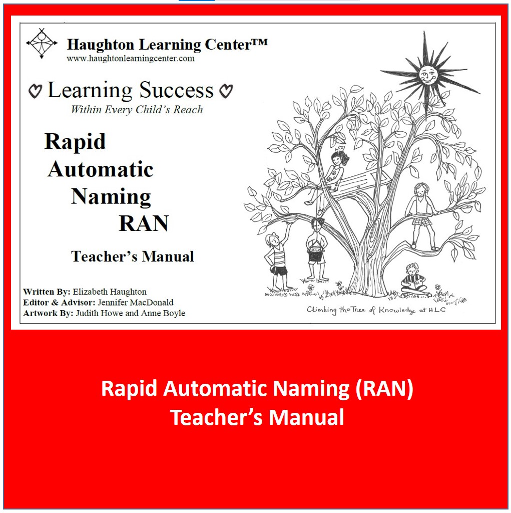 08 Rapid Automatic Naming (RAN) - Haughton Learning Center